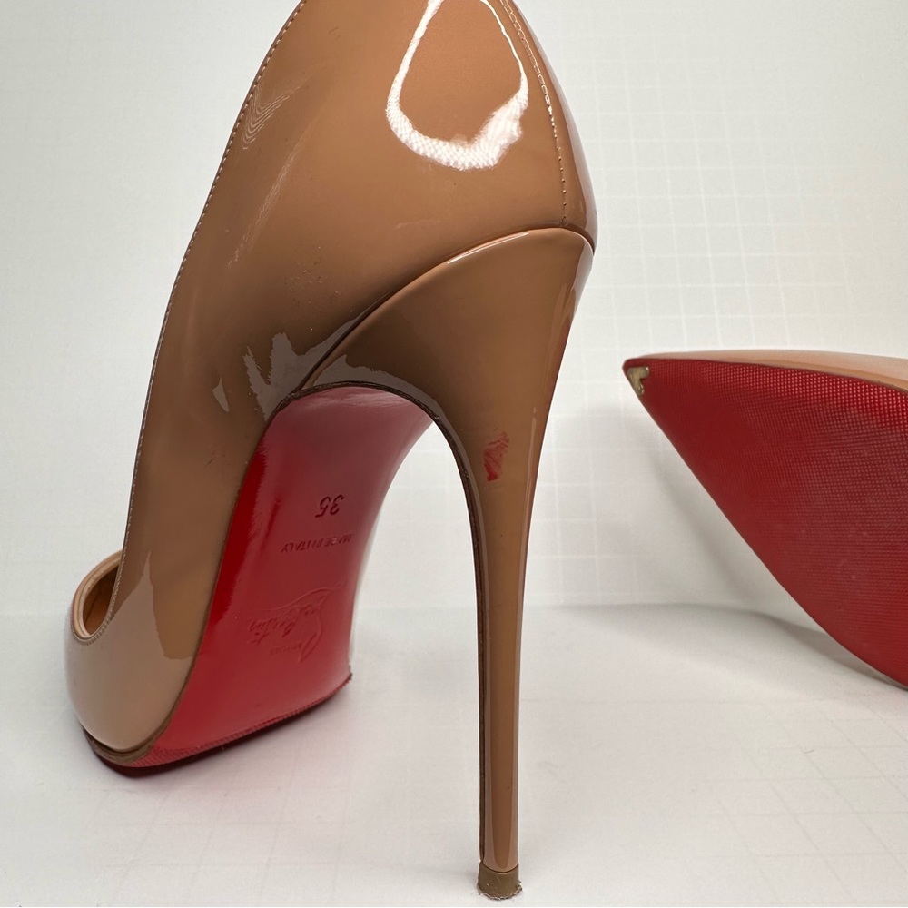 Christian Louboutin So Kate Red Sole Pump - Gem